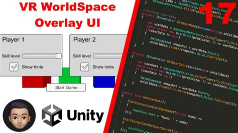 Unity VR Development Tutorial WorldSpace Overlay UI Part 17 YouTube