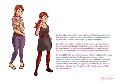 Commission Becoming A Woman For The Inheritance By Alexandraisagirl On