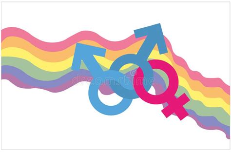 Lgbt Gender Sign Love Between Different People Love Between The Same