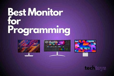 7 Best Monitor For Programming December 2023 The Techtoys