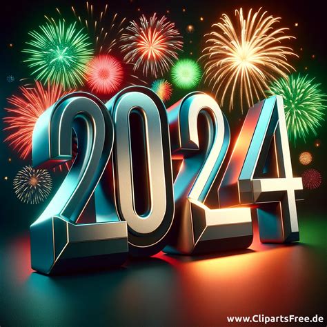 Clipart De Nochevieja Para El Año Nuevo 2024