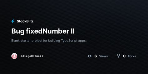 Bug Fixednumber Ii Stackblitz