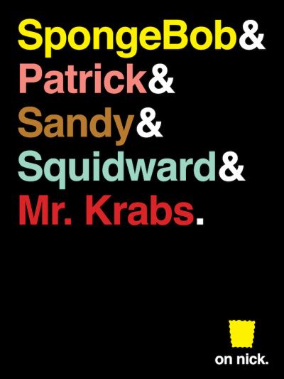 Swiss Poster Inspired Spongebob Ad [chrischew Tumb Tumbex
