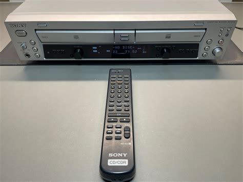 Sony RCD W100 Compact Disc Recorder CD Recorder Catawiki