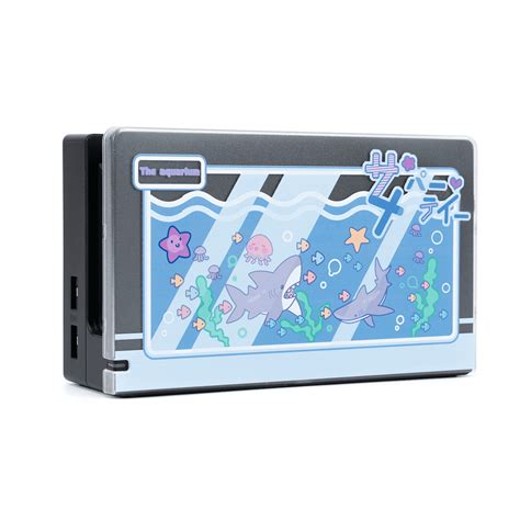 Geekshare Shark Party Nintendo Switch Dock Cover Diy Replacement Shell