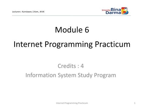 Ppt Internet Programming Practicum Powerpoint Presentation Free