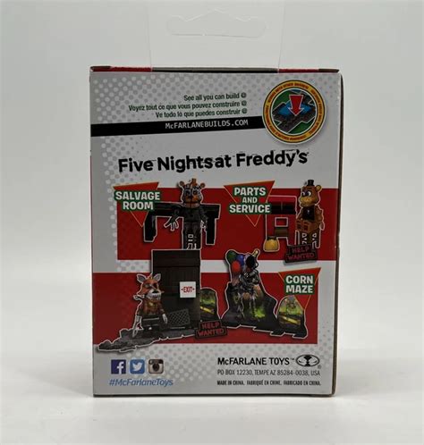 Mcfarlane Fnaf Five Nights At Freddys Fazbear Parts And Service