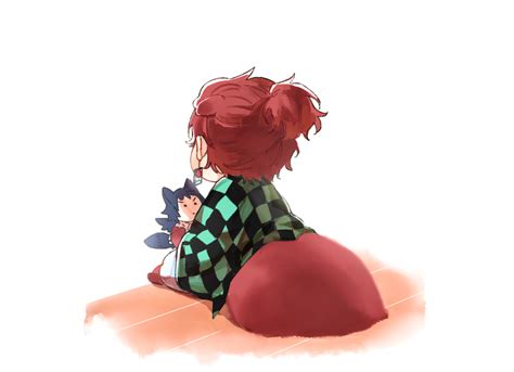 Kamado Tanjirou And Tomioka Giyuu Kimetsu No Yaiba Drawn By Maga