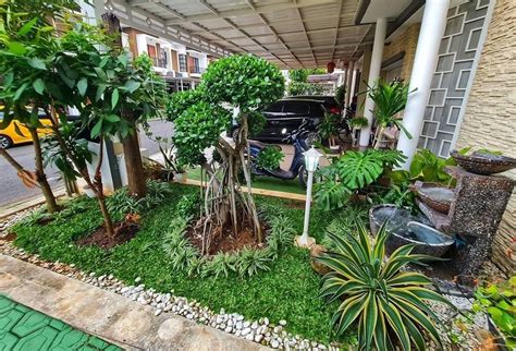 8 Inspirasi Desain Taman Depan Rumah Minimalis Yang Bikin Hunian Makin