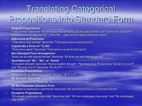 Standard Categorical Form Examples At Abbey Takasuka Blog