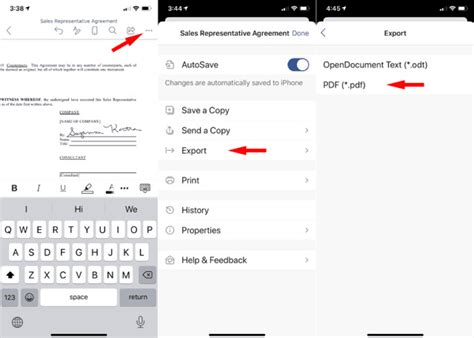 Save Your Document Directly