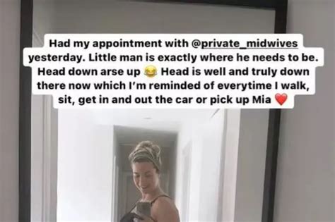 Gemma Atkinson Gives Fans Pregnancy Update As She