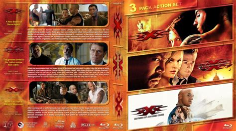 Xxx Triple Feature Custom Blu Ray Cover Dvdcovercom
