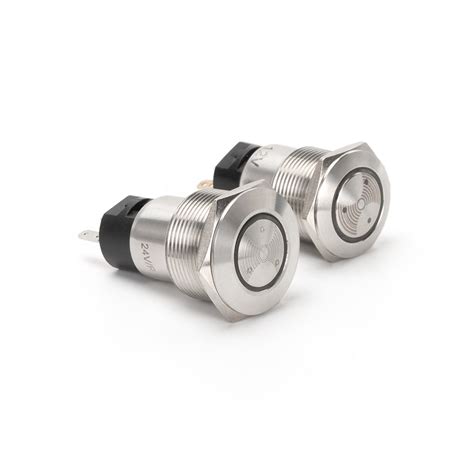 Las Bz E Mm Metal Panel Mount Buzzer Daier