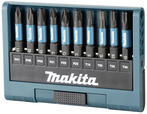 Makita Impact Black Bit Set 10 Tlg E 12011 Bitset Kopen Conrad Electronic