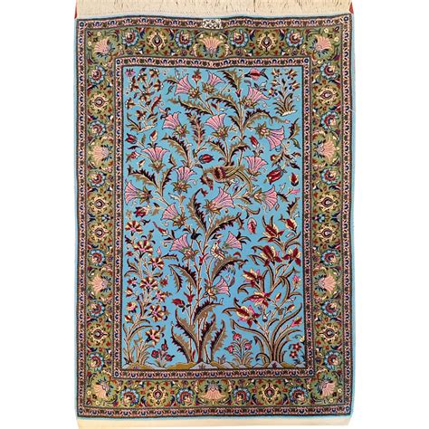 قیمت و خرید فرش دستبافت دو متری طرح درختی کد Sh 44