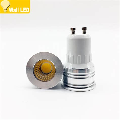 MINI NEW Led GU COB Dimmable Cold White Warm White W LED GU Lamp Light Replace The Halogen