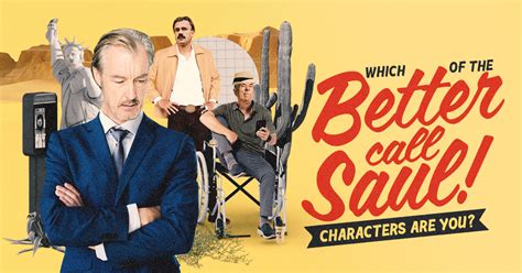 Which Of The Better Call Saul Characters Are You Brainfall