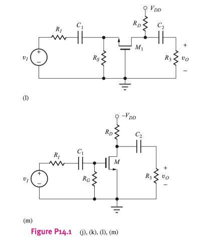Problem Draw The Ac Equivalent Circuits For And Chegg