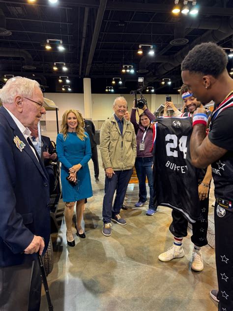 So Great To Be Out Here At The Berkshire Hathaway Annual Shareholder