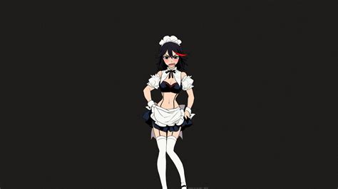 Blackhair Blueeyes Cosplay Killlakill Maid Matoiryuuko Pinki