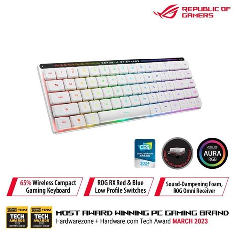Jual Asus Rog Falchion Rx Low Profile 65 Compact Wireless Gaming