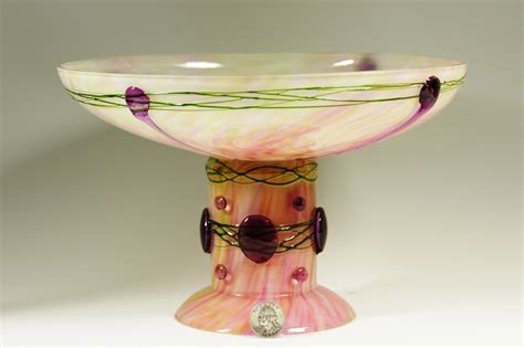 Rare Benedikt Von Poschinger Compote Designed By Georg Carl Von