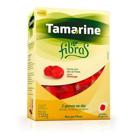 Preço Tamarine Fibras Sabor Morango Com 30 Gomas Farmácia Mix