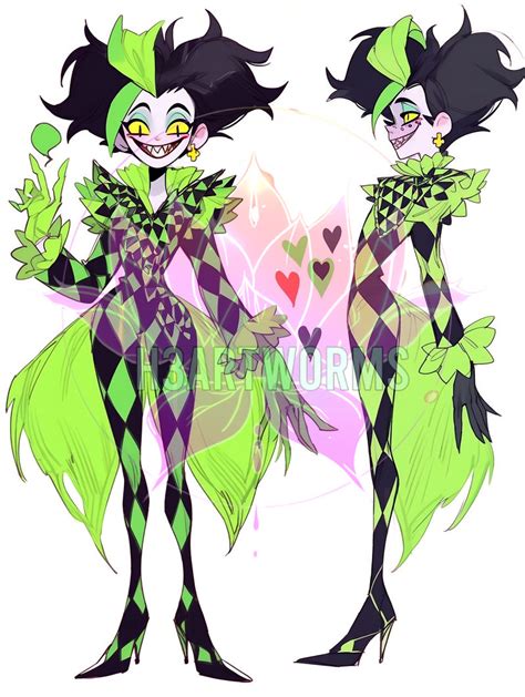 [open 228] Helluva Boss Trickster Oc Ai Adopt By H3artw0rms On