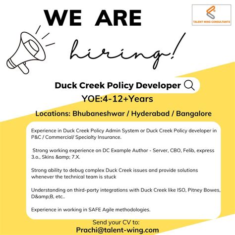 Prachi Shukla On Linkedin Hiring Hiringalert Duckcreek Talent
