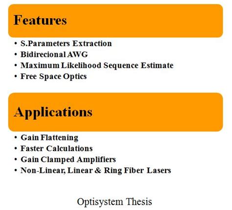 Optisystem Projects For Optical Communication System Simulation