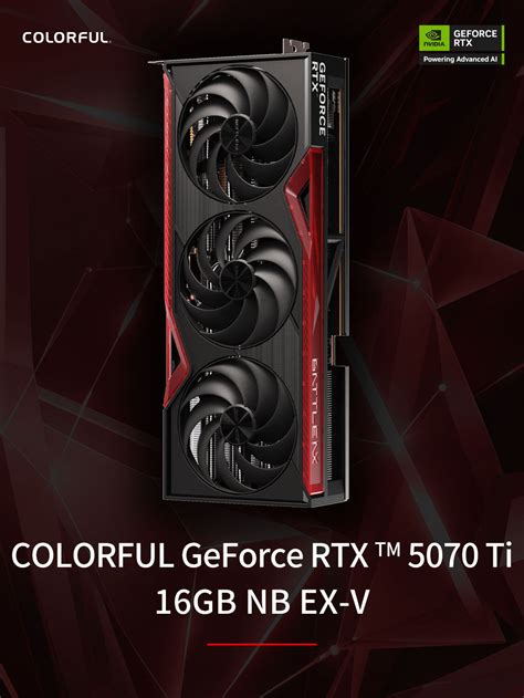 Colorful Product Colorful Geforce Rtx 5070 Ti Battle Ax 16gb Vcolorful