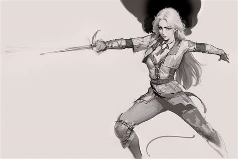 Sword Girl By Badilave On Deviantart