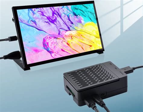 Pi ABS Raspberry Pi Case W Armor Lite V Cooler US RobotShop