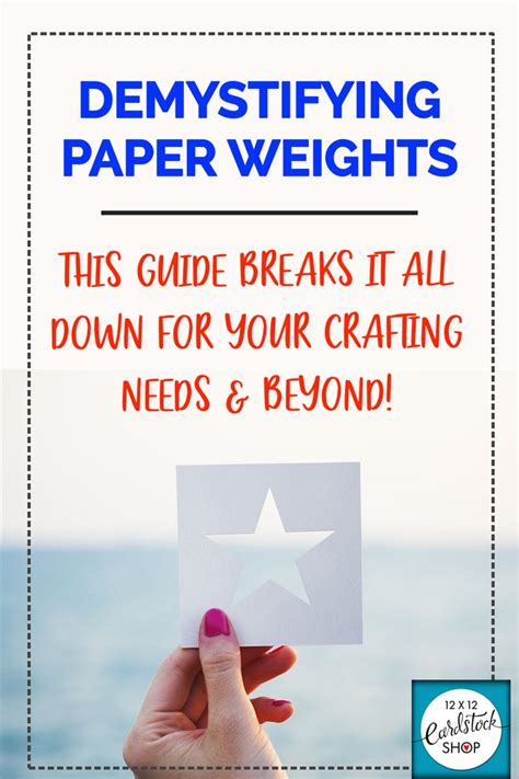 Demystifying Paper Weights Paper Weights Paper Letterhead Paper