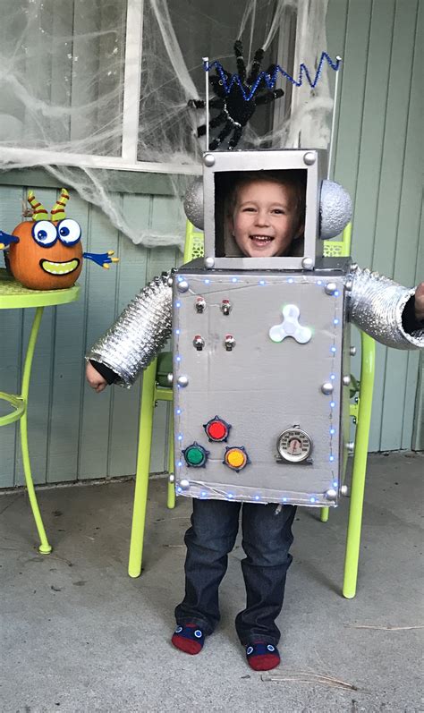 Halloween Robot Costume Diy Robot Halloween Costume Fun Halloween