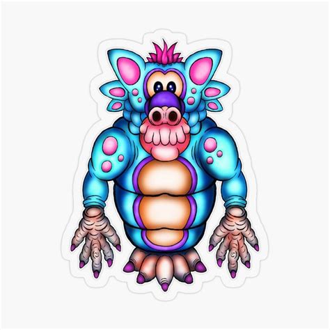 Cute Funny Vakiimuuzii Creepy Cuteling Karen Anne Geddes Sticker For Sale By Karen Anne