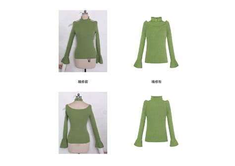 电商女装修图 服装精修 白底图 平铺 挂拍chenhui2107 站酷zcool