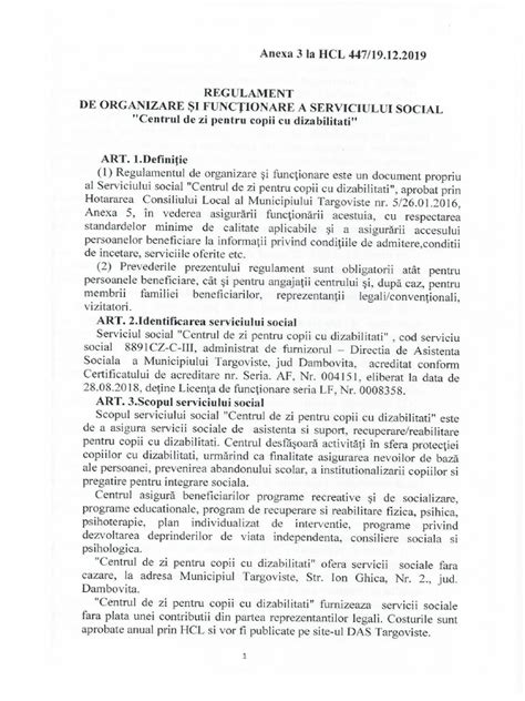 Rof Centrul De Zi Pentru Copii Cu Dizabilitati Pdf