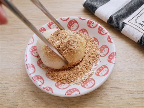 【食譜】花生麻糬 用無糖豆漿做香軟麻糬 簡單免開火點心 Maruko與美食有個約會