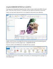 Utilizing The SUMMARIZE WITHIN Tool In ArcGIS Pro Course Hero