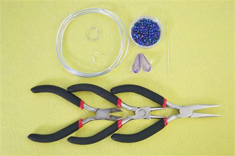 How To Make Simple Wire Wrapped Earrings Carols Crafts House