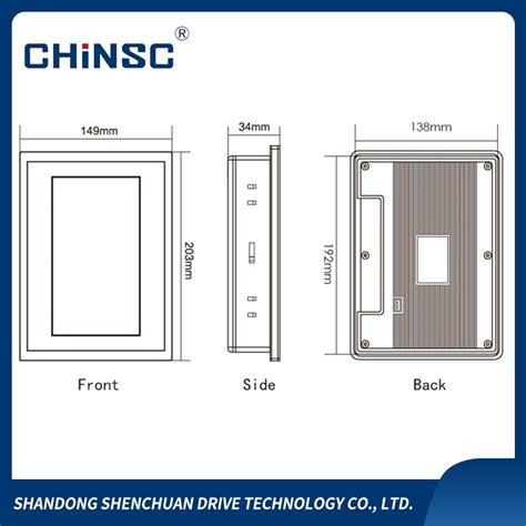 New Original Inch Touch Screen Includes Controller HMI Touch Screen Human Machine Interface