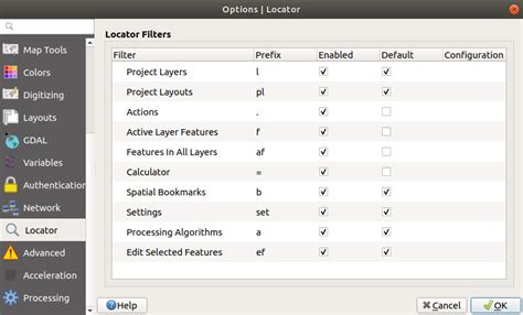 9 Qgis Configuration — Qgis Documentation Documentation