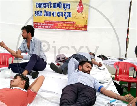 Image Of December 2019 Hisar Haryana India Blood Donation Camp