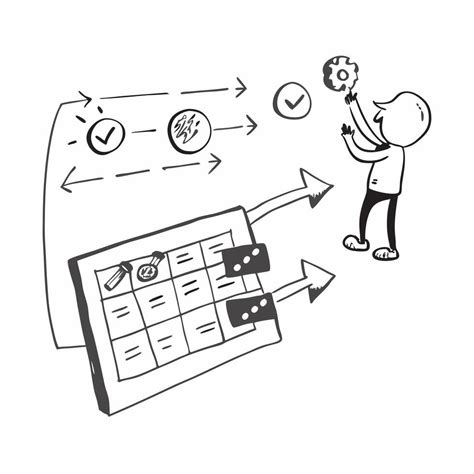 Career Path Visualization Board Concept As An Individual Visualizes