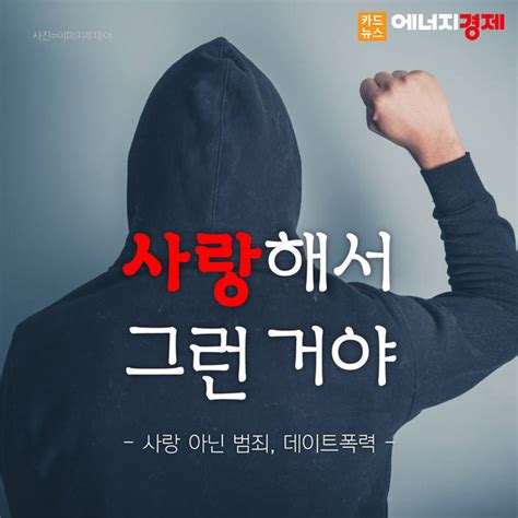 카드뉴스 사랑해서 그런 거야사랑싸움 아닌 범죄 데이트폭력 인스티즈instiz 이슈 카테고리