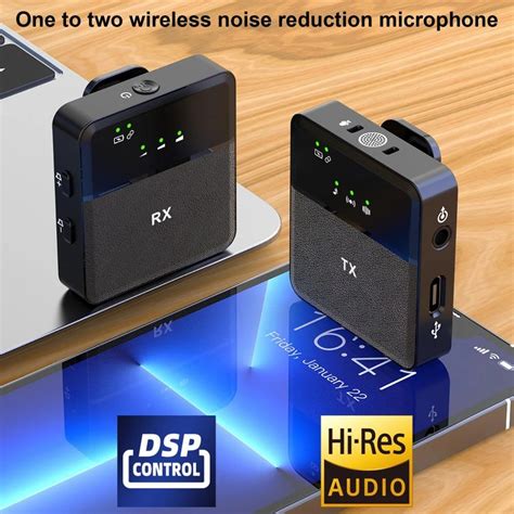 Usb C Wireless Mic Microphone Transmitter Receiver Multi Mikrofon 2 4g