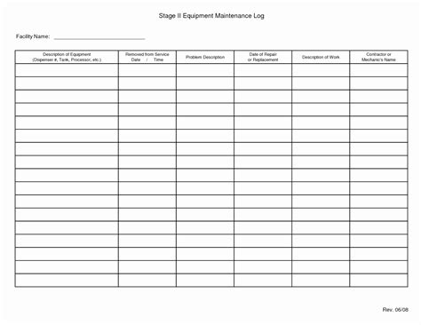 Vehicle Maintenance Excel Template
