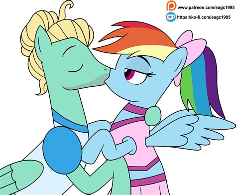 Artstation Patreon Reward Zephyr Breeze X Rainbow Dash